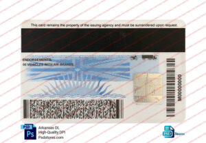 British Columbia Driver License Template - PSD Stores