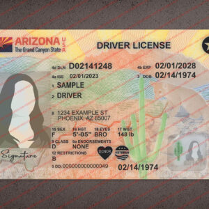 California Driver License Template (V2) - PSD Stores