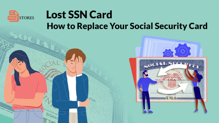 Lost SSN Card: How to Replace Your SSN Card - PSD Stores